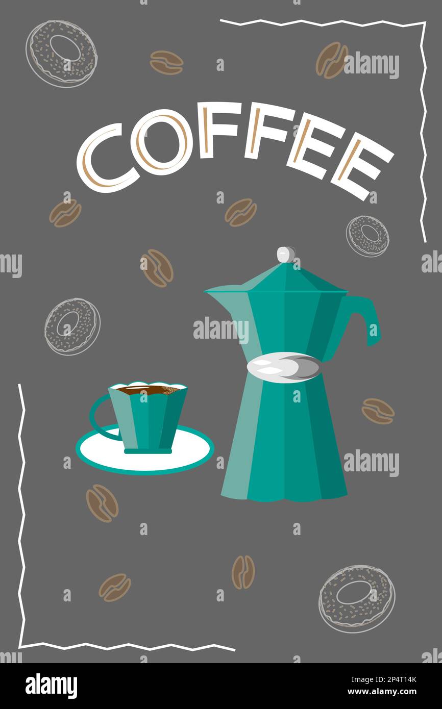 Fresh cocoa beans spoon Stock Vector Images - Alamy