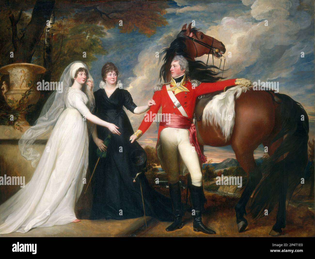 John Singleton Copley Colonel William Fitch and His Sisters Sarah and ...