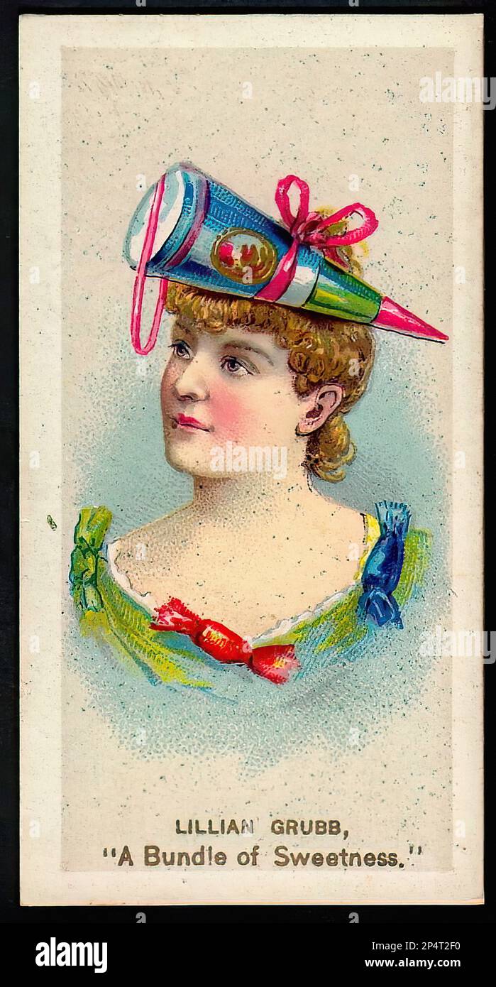 Duke's Cigarettes - Vintage Cigarette Card Stock Photo - Alamy