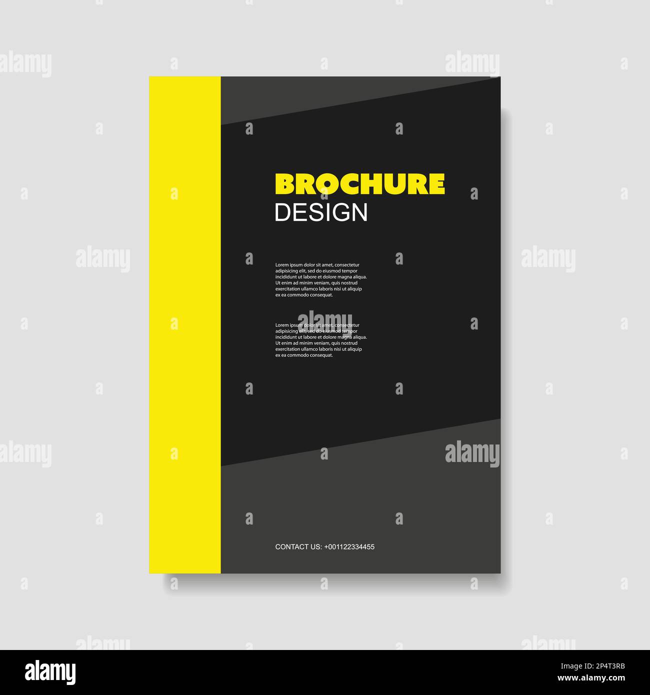 Modern Brochure Design Template Stock Vector Image & Art - Alamy