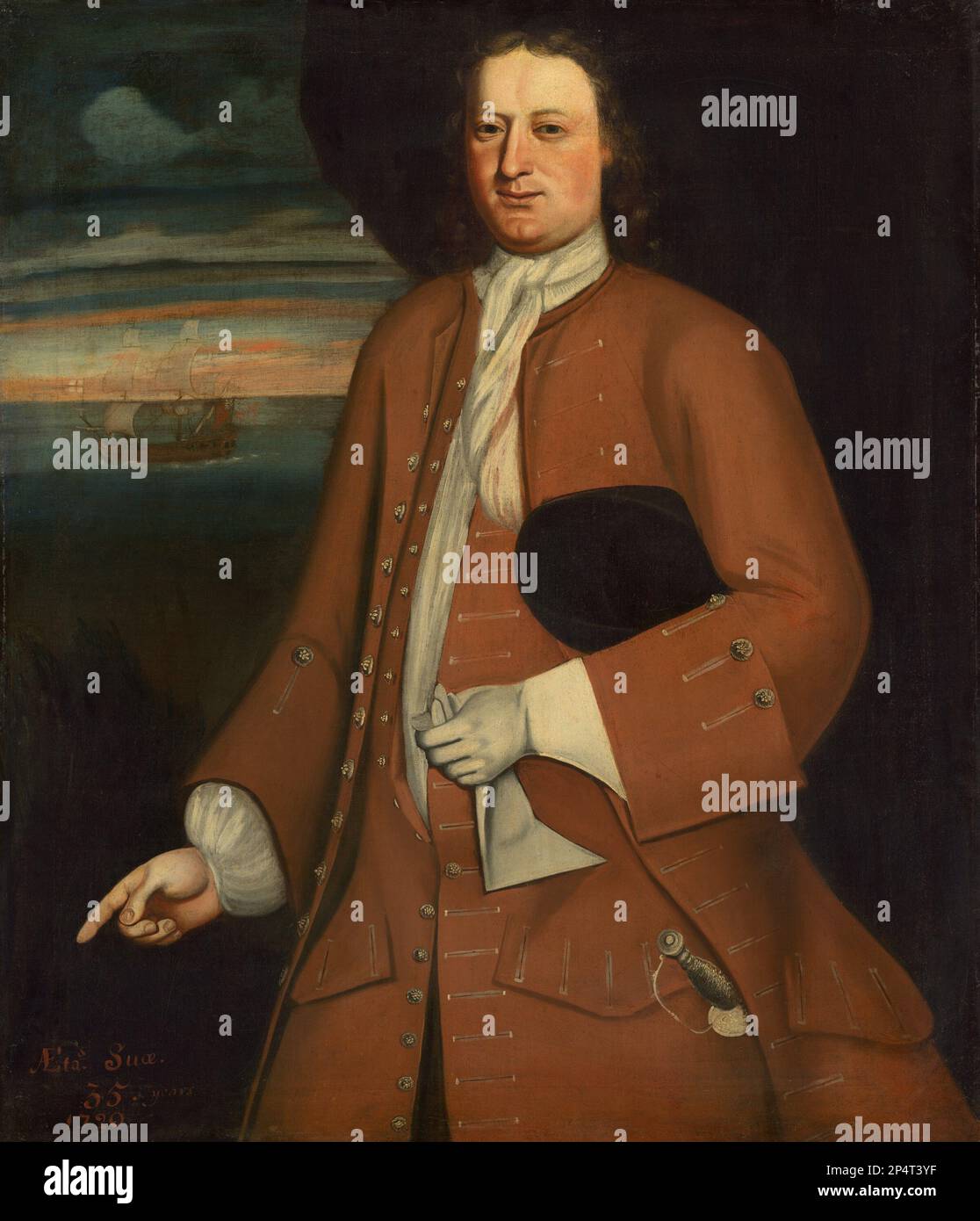 The Schuyler Limner (Possibly Nehemiah Partridge) Mr. Willson 1720 ...