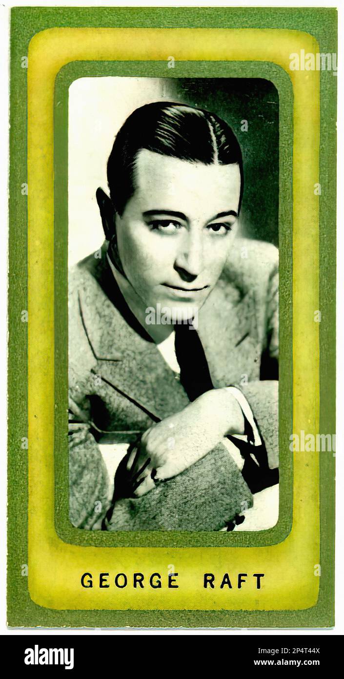 George raft portrait hi-res stock photography and images - Alamy