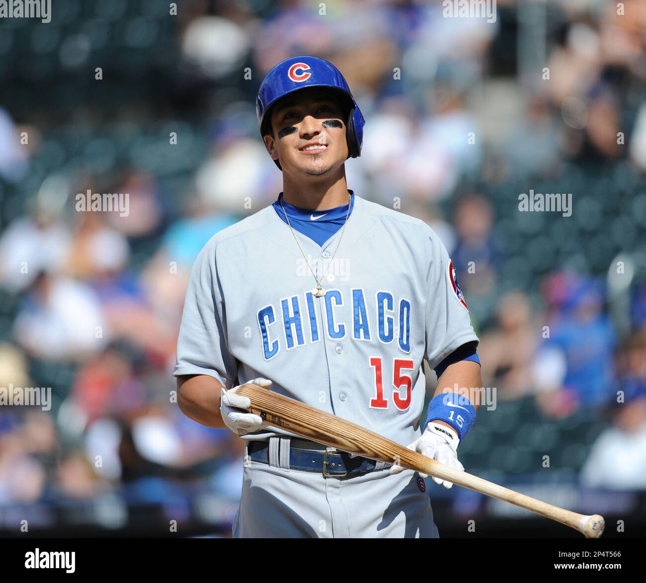 Chicago Cubs infielder Darwin Barney (15) during game against the New ...