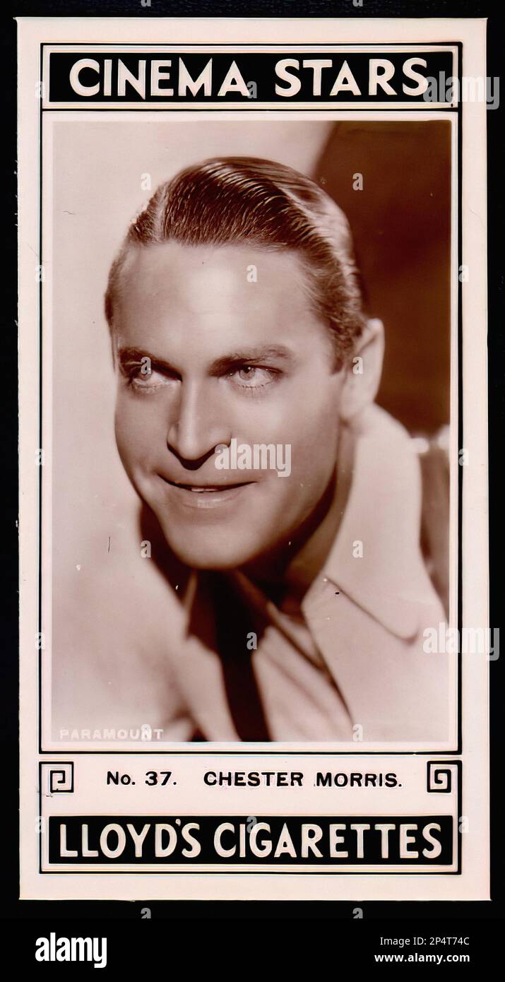 Chester morris hi-res stock photography and images - Alamy