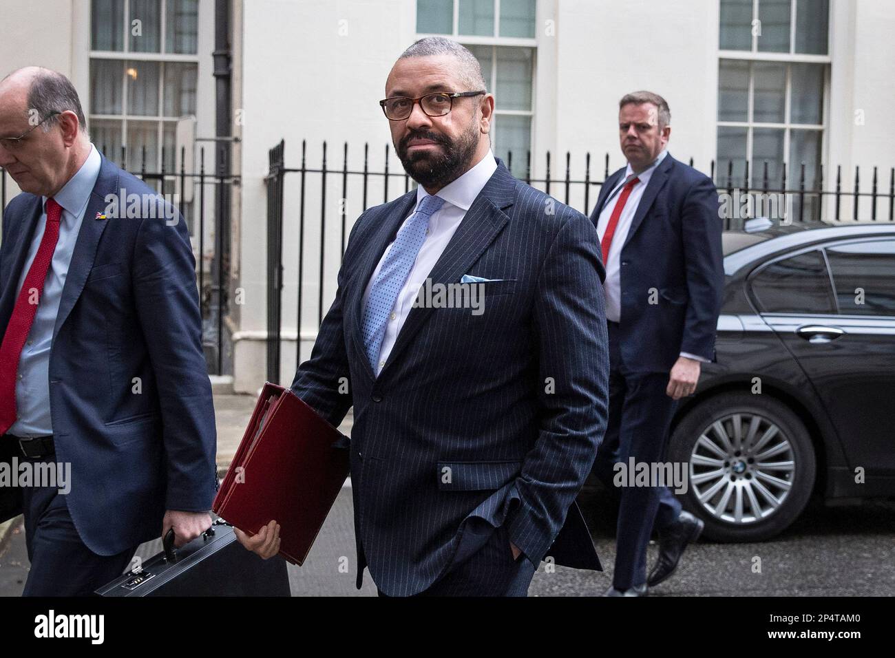 London ,United Kingdom 06/03/2023. Foreign Secretary James Cleverly is ...