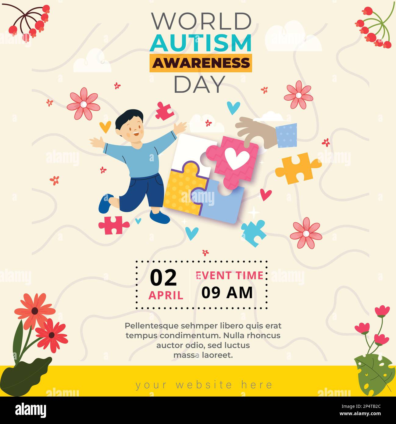 World autism awareness day hi-res stock photography and images - Alamy