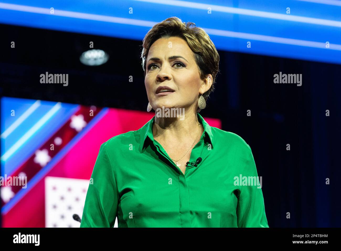 Kari Lake speaks on the 3rd day of CPAC Washington, DC conference at ...