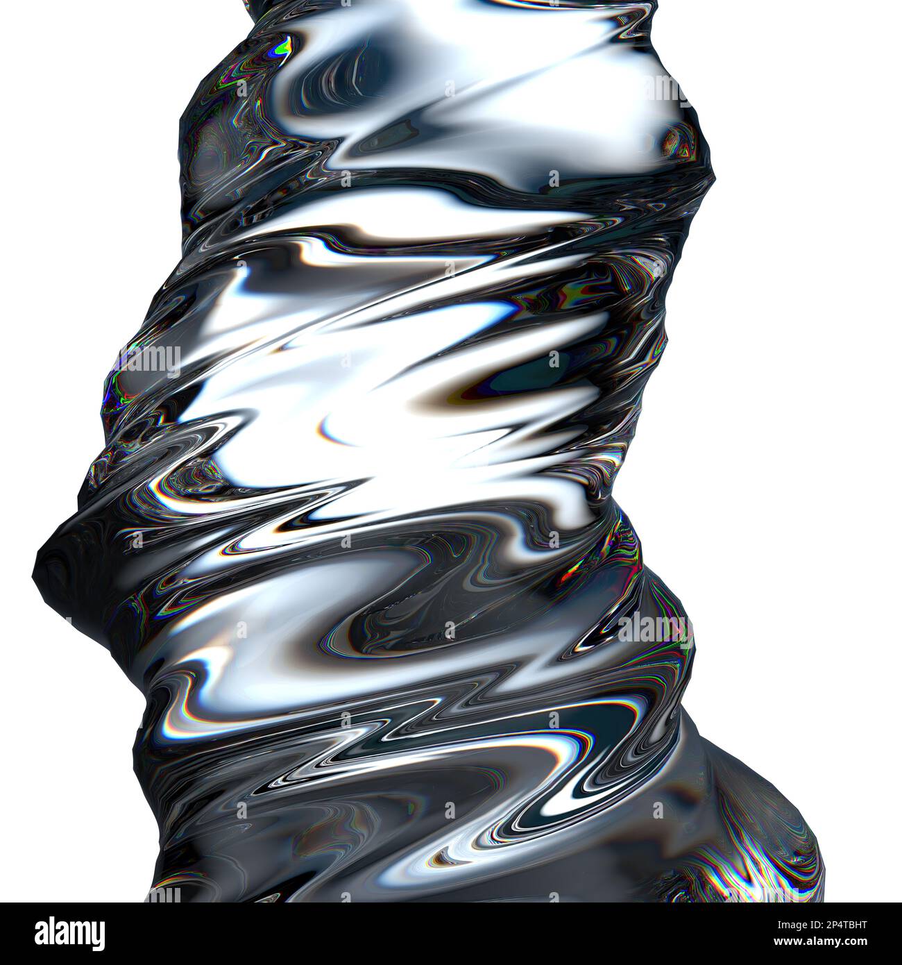 transparent tornado-like waterdrop dripping water fresh and clean water ...