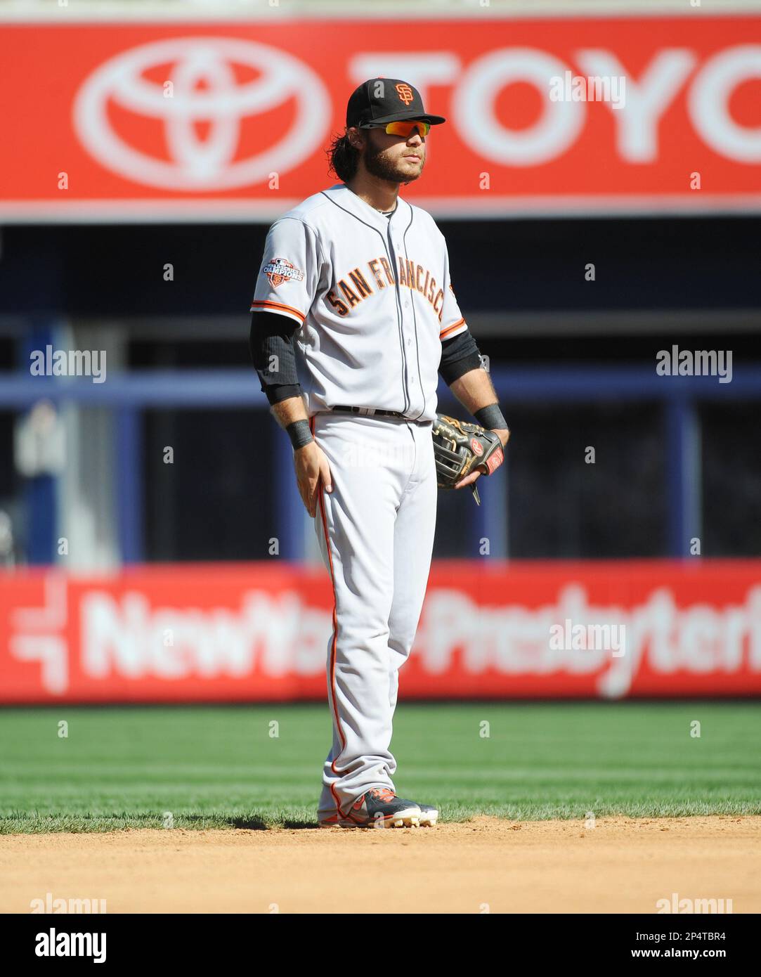 San Francisco Giants infielder Brandon Crawford (35) during game ...