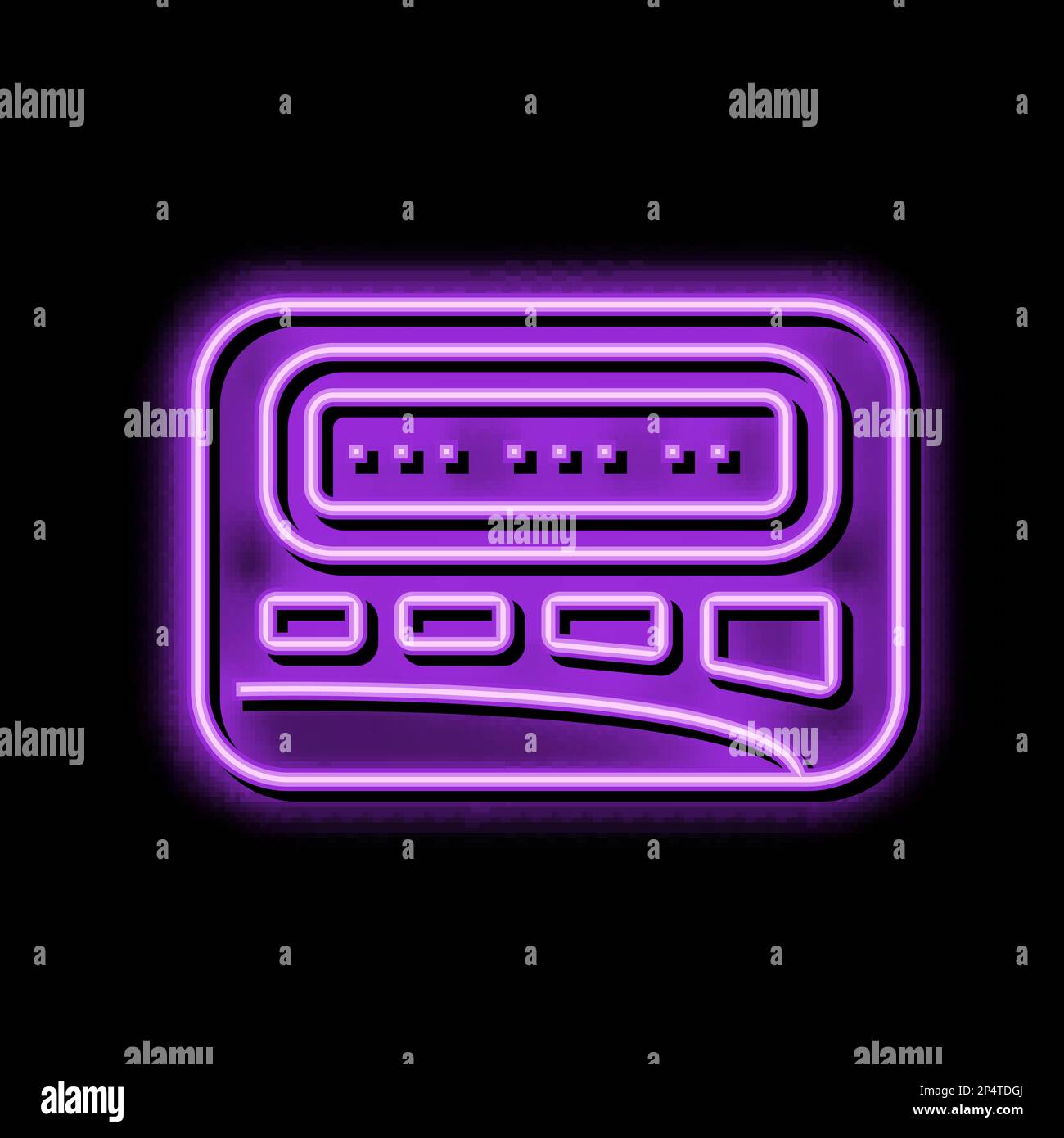 Old pager Stock Vector Images - Alamy