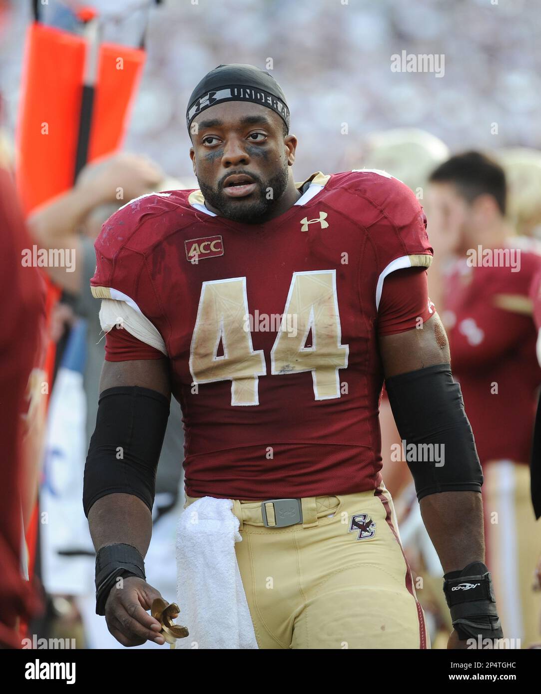 Boston College Eagles running back Andre Williams (44) during game ...