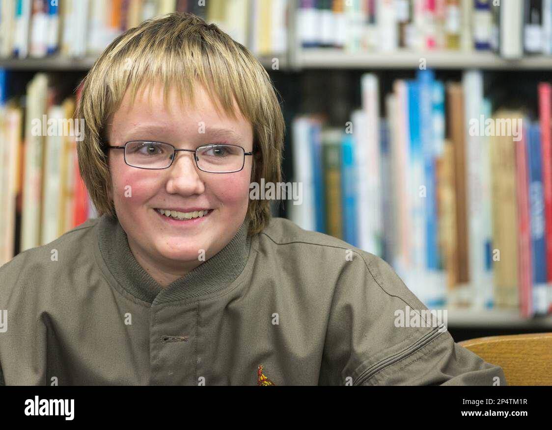 Capital Day School sixth-grader Aidan Detwiler smiles while talking ...