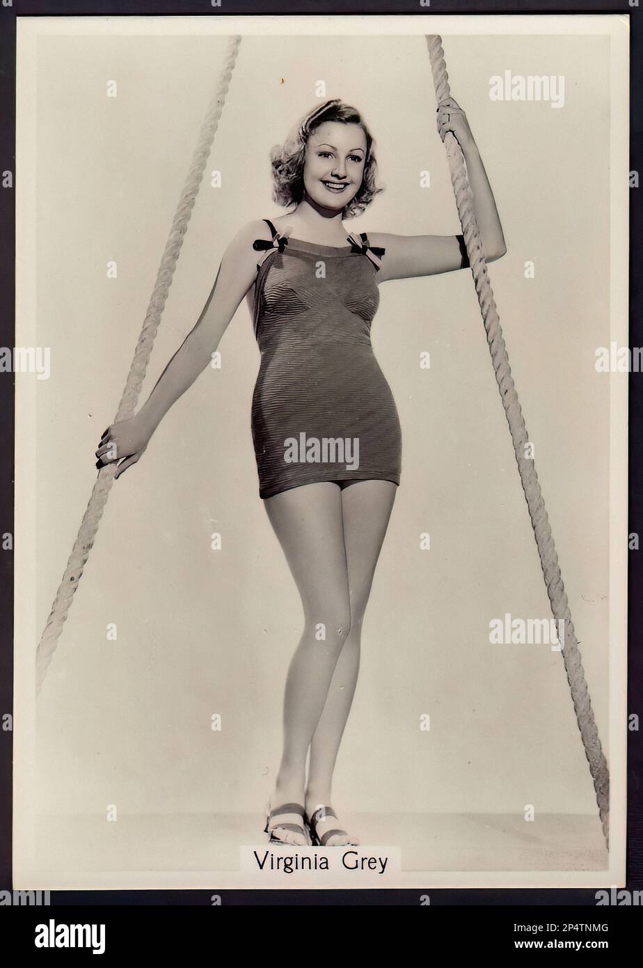Actress virginia grey hi-res stock photography and images - Alamy