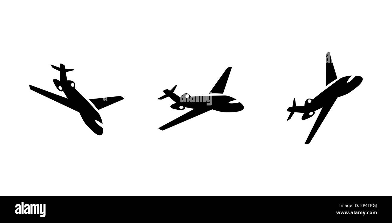 Flight icon - Collection of high quality black style vector icons Stock ...