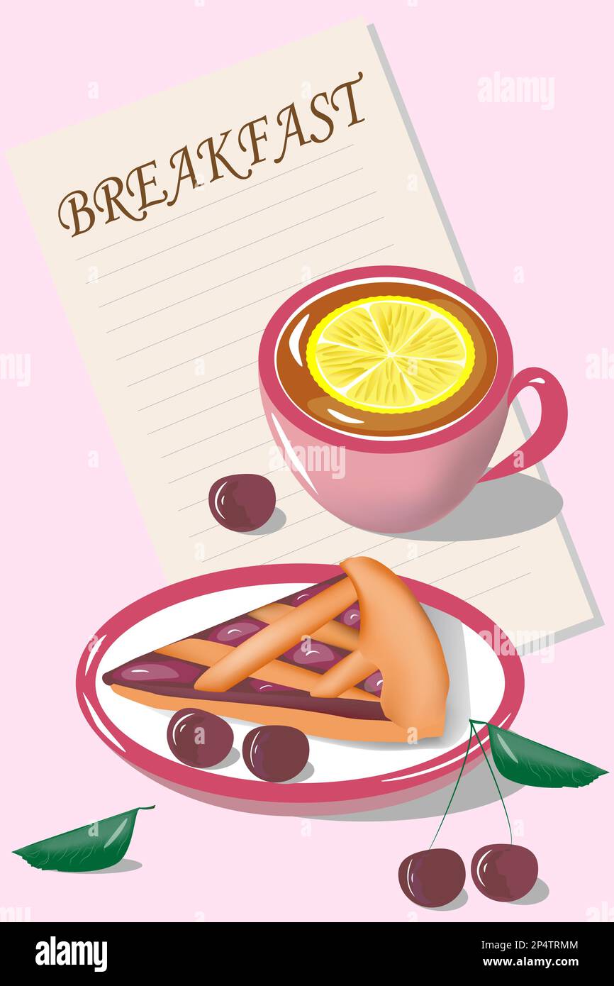 Traditional fruit tea in Stock Vector Images - Alamy