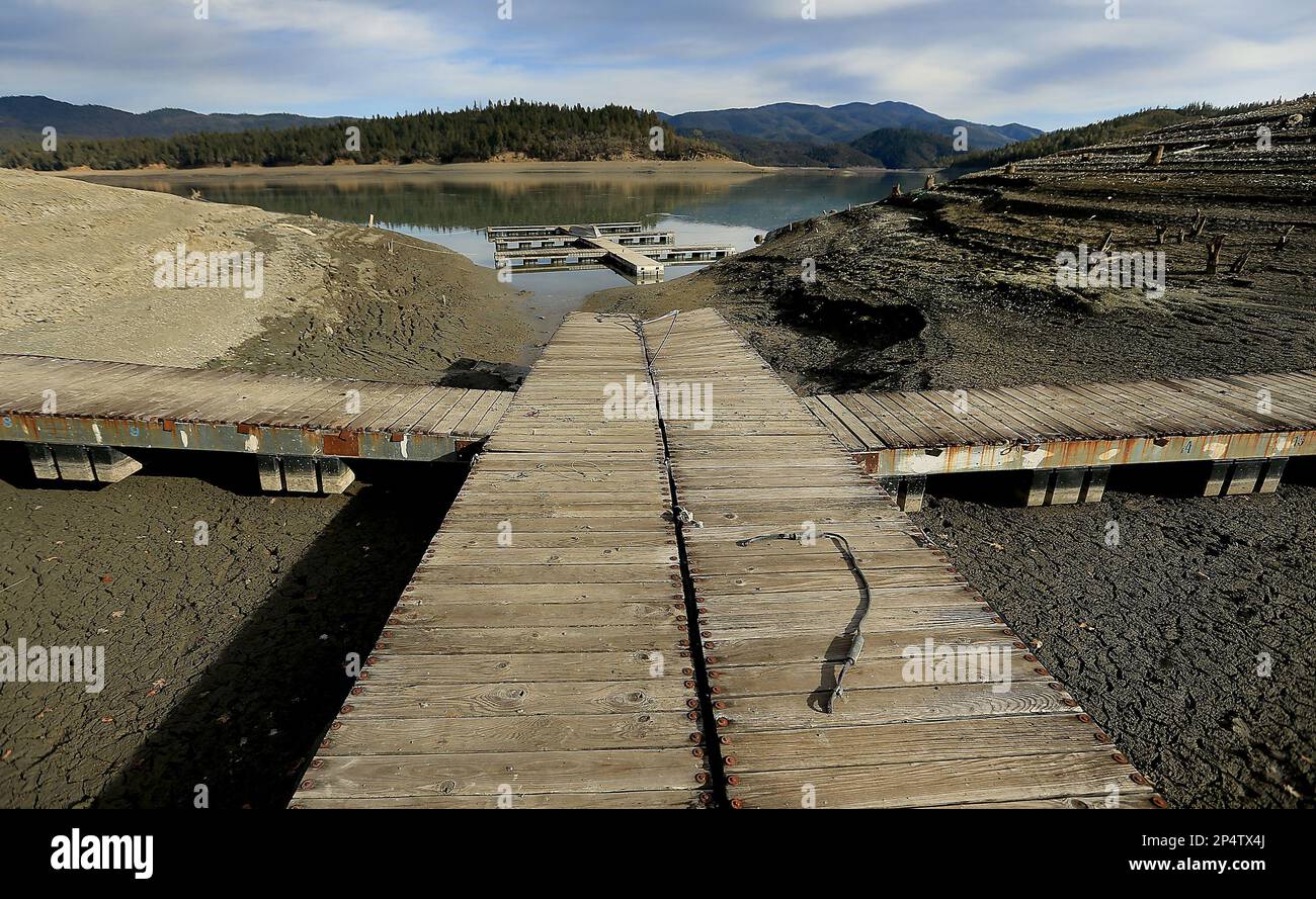 The driest calendar year on record in California can be felt up and ...