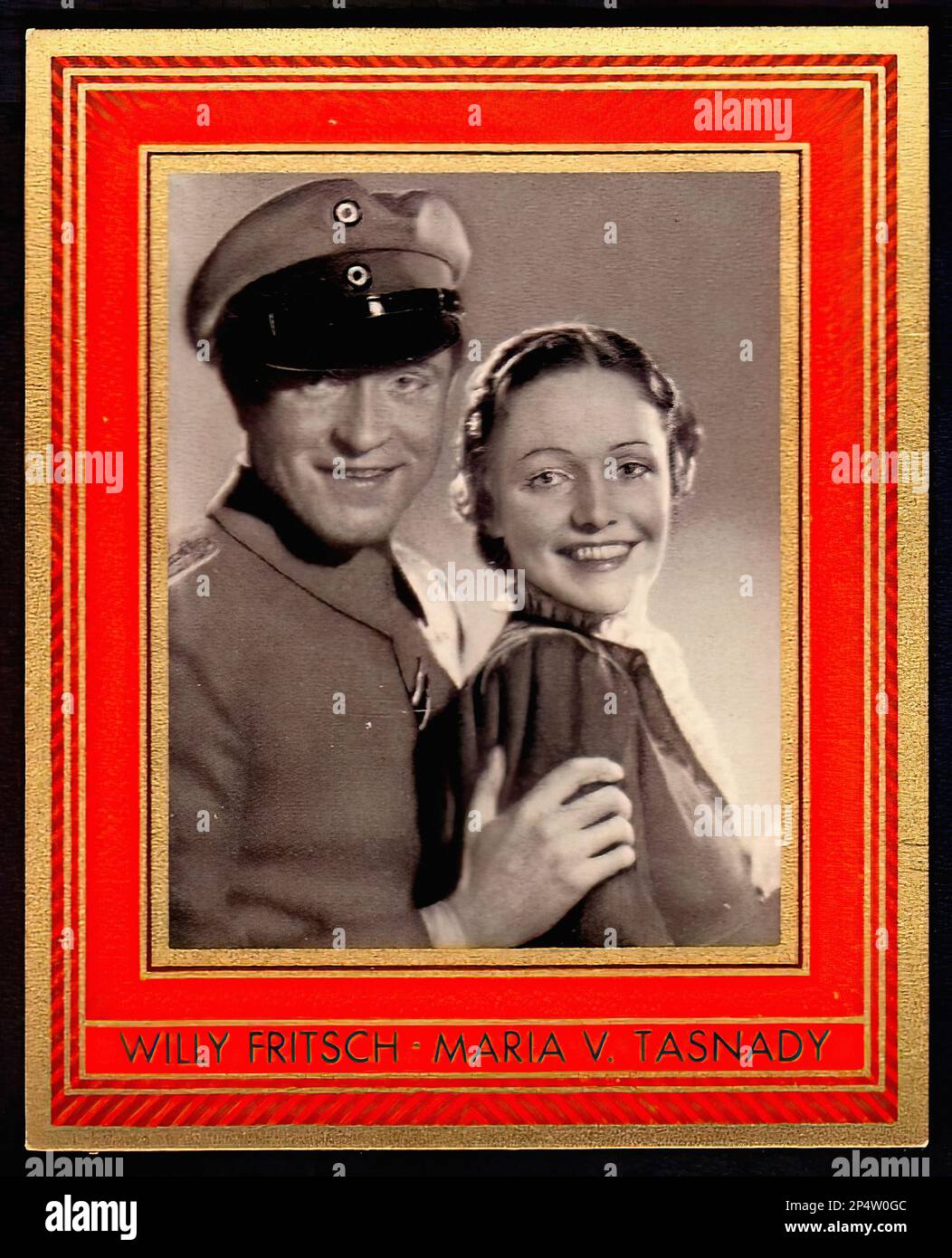 Portrait of Willy Fritsch and Maria von Tasnady - Vintage German ...