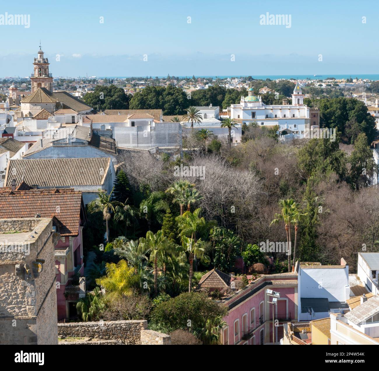 Sanlúcar de barrameda aerial view hi-res stock photography and images ...