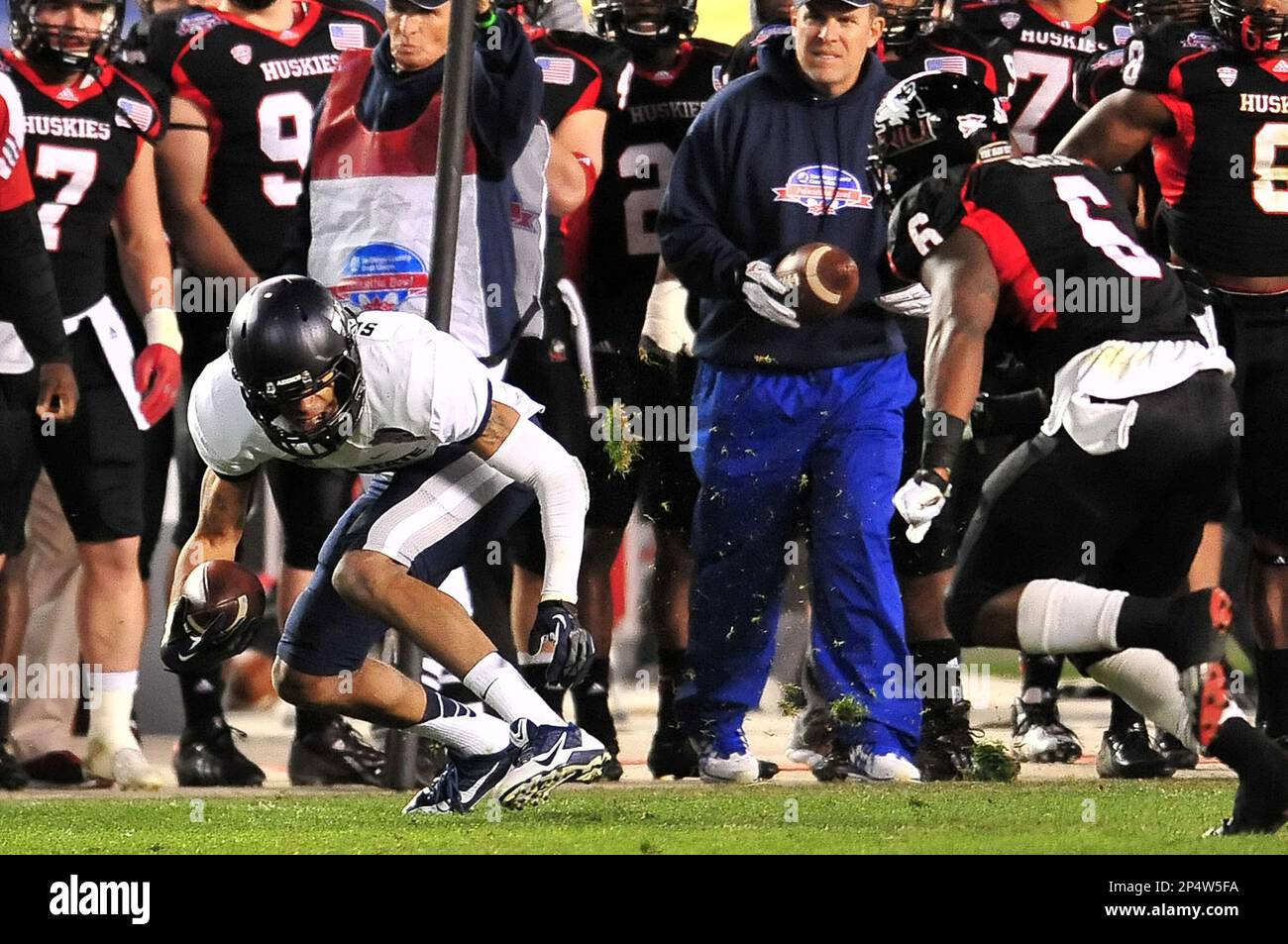 December 26, 2013 San Diego, CA.Utah State Aggies wide receiver Brandon ...