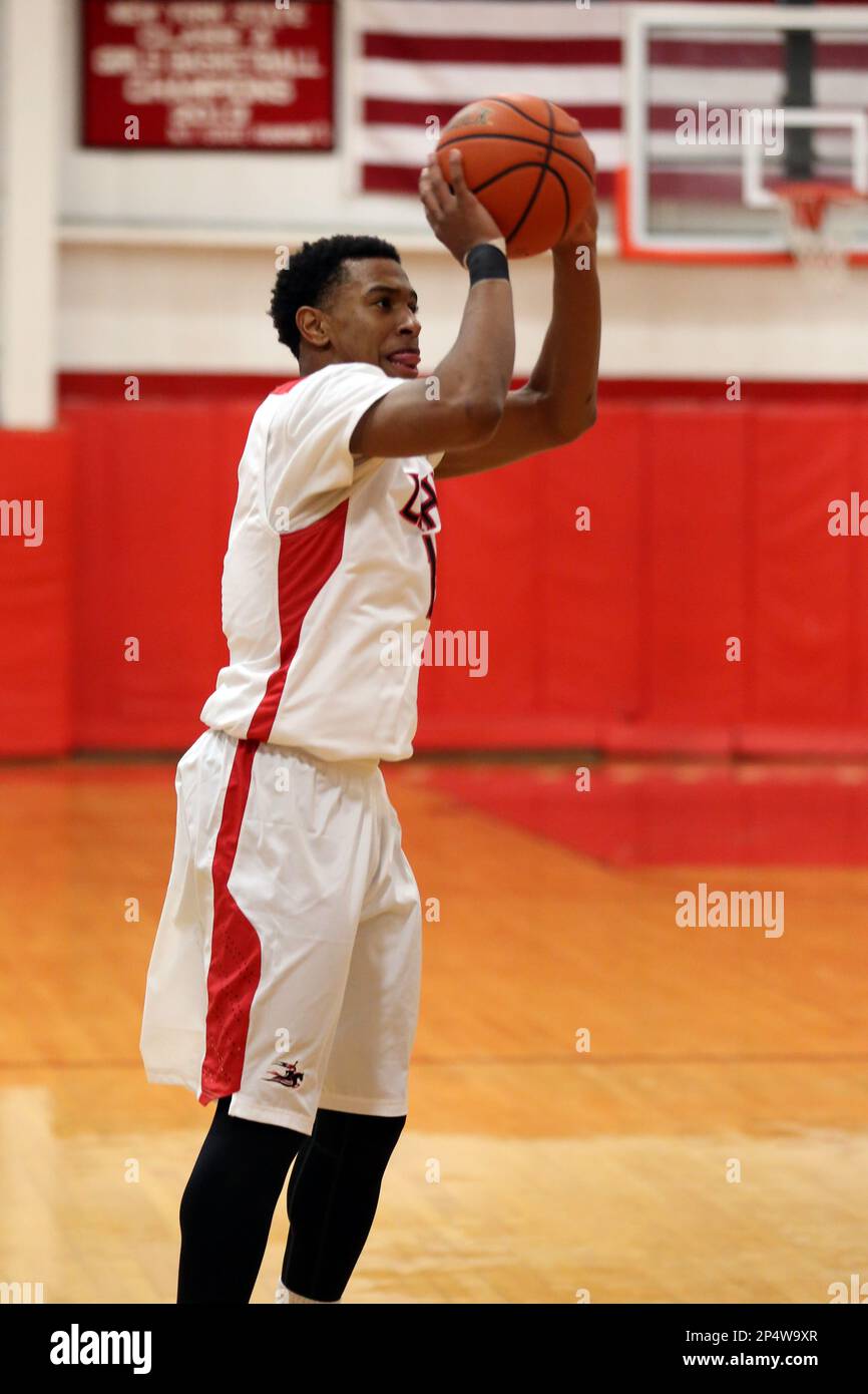 Long Island Lutheran Crusaders Devonte Green #11 in action against the ...