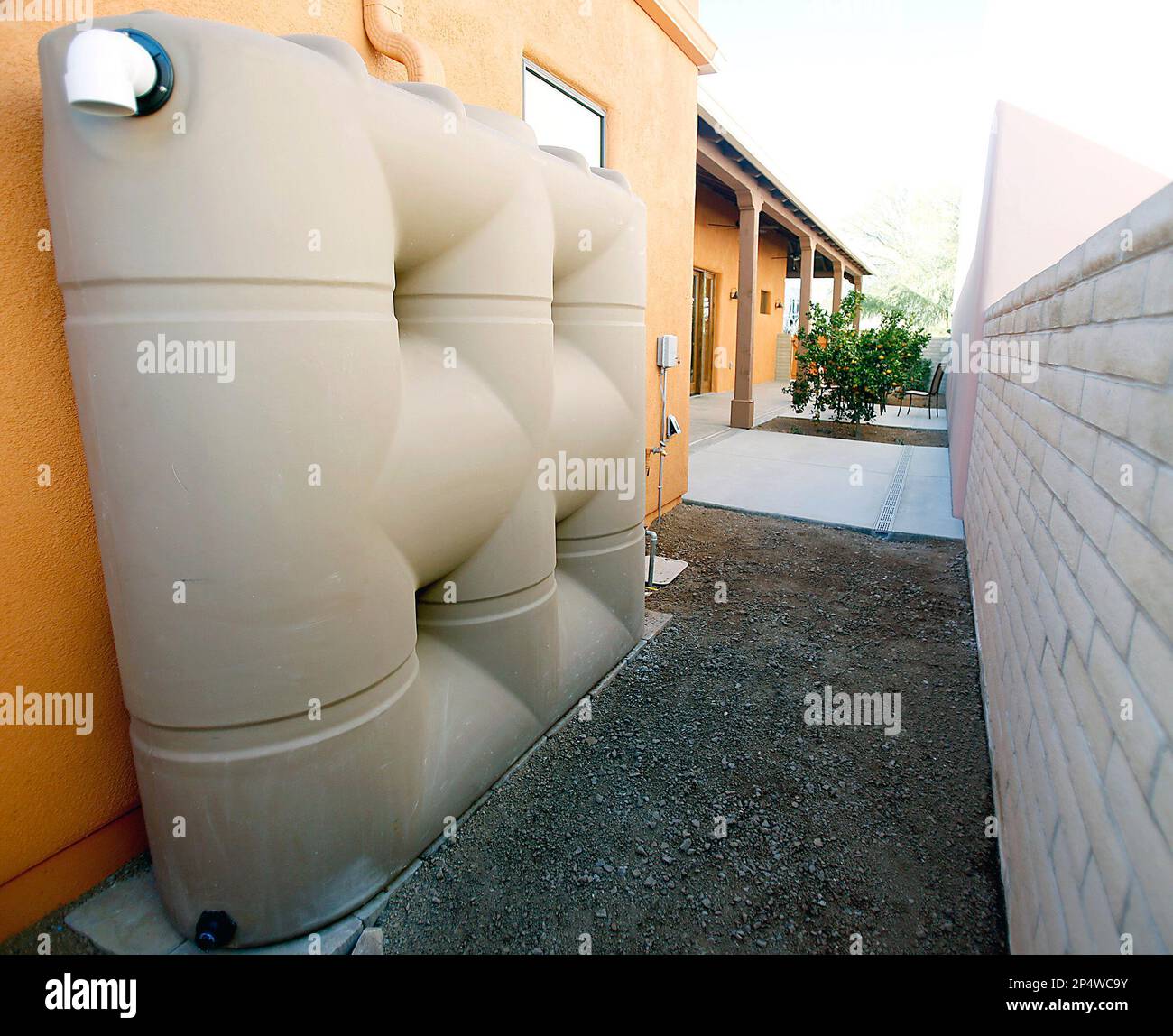 This Dec. 17, 2013, photo shows an energy efficient home John Wesley ...