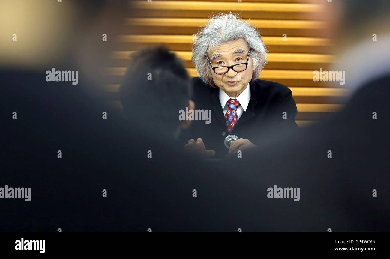 Japanese renowned conductor Seiji Ozawa speaks about his Music Academy ...