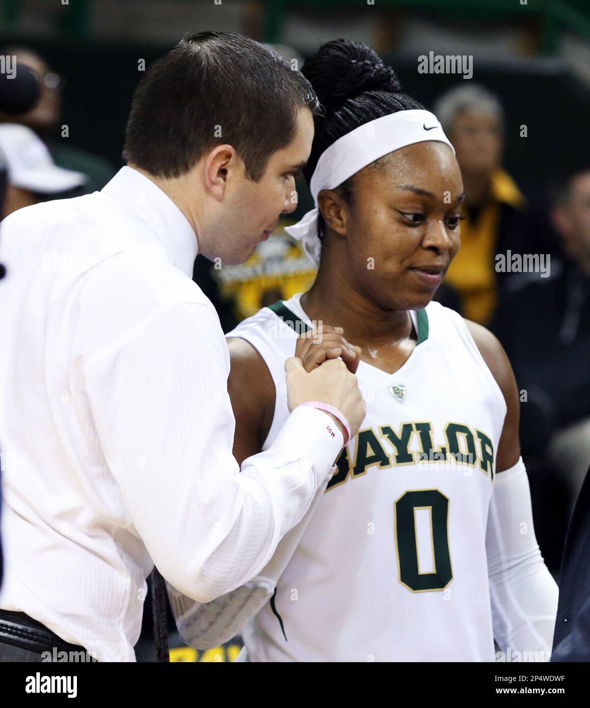 Baylor guard Odyssey Sims gets a handshake from Mississippi coach Matt ...