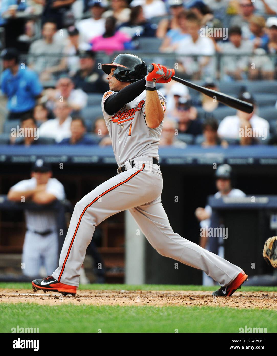 Brian Roberts Yankees Batting