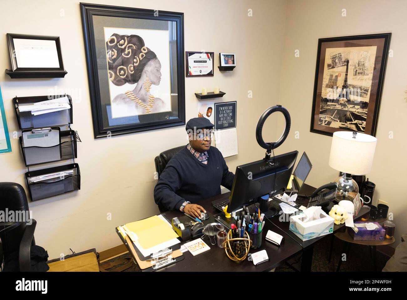 T.J. King, who is an outreach specialist with the Nebraska AIDS Project ...