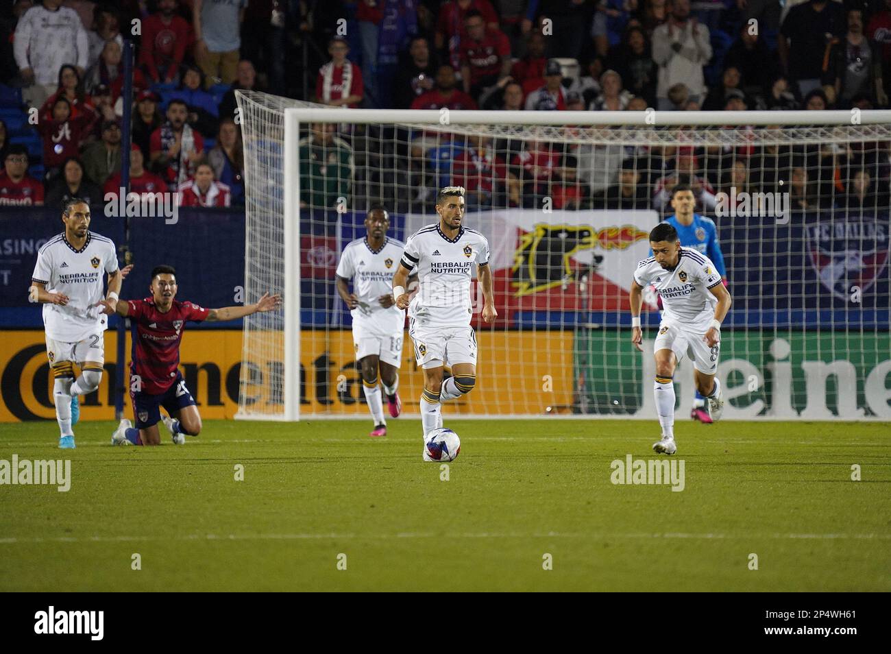 March 4, 2023, Frisco, United States: LA Galaxy midfielder Gaston ...