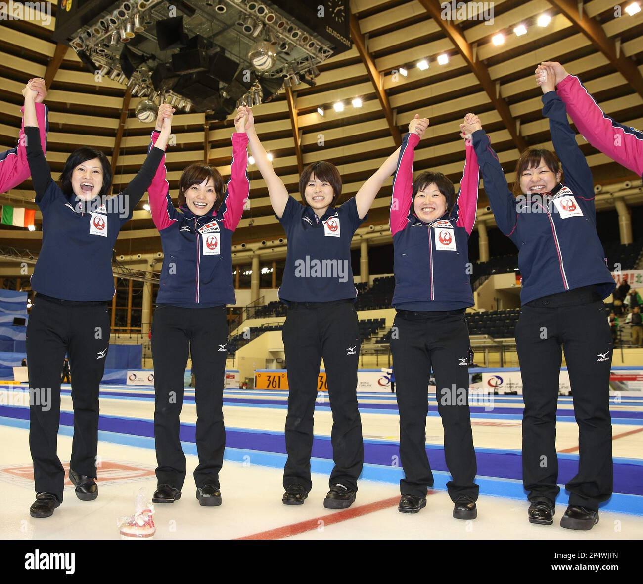 (L-R) Yumie Funayama, Ayumi Ogasawara, Kaho Onodera, Michiko Tomabechi ...