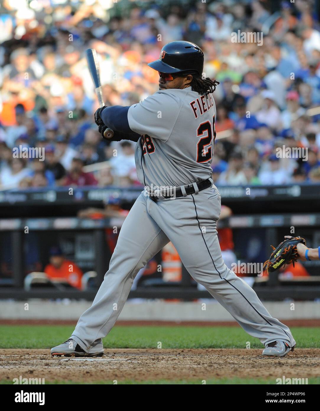 Detroit Tigers infielder Prince Fielder (28) during game against the ...