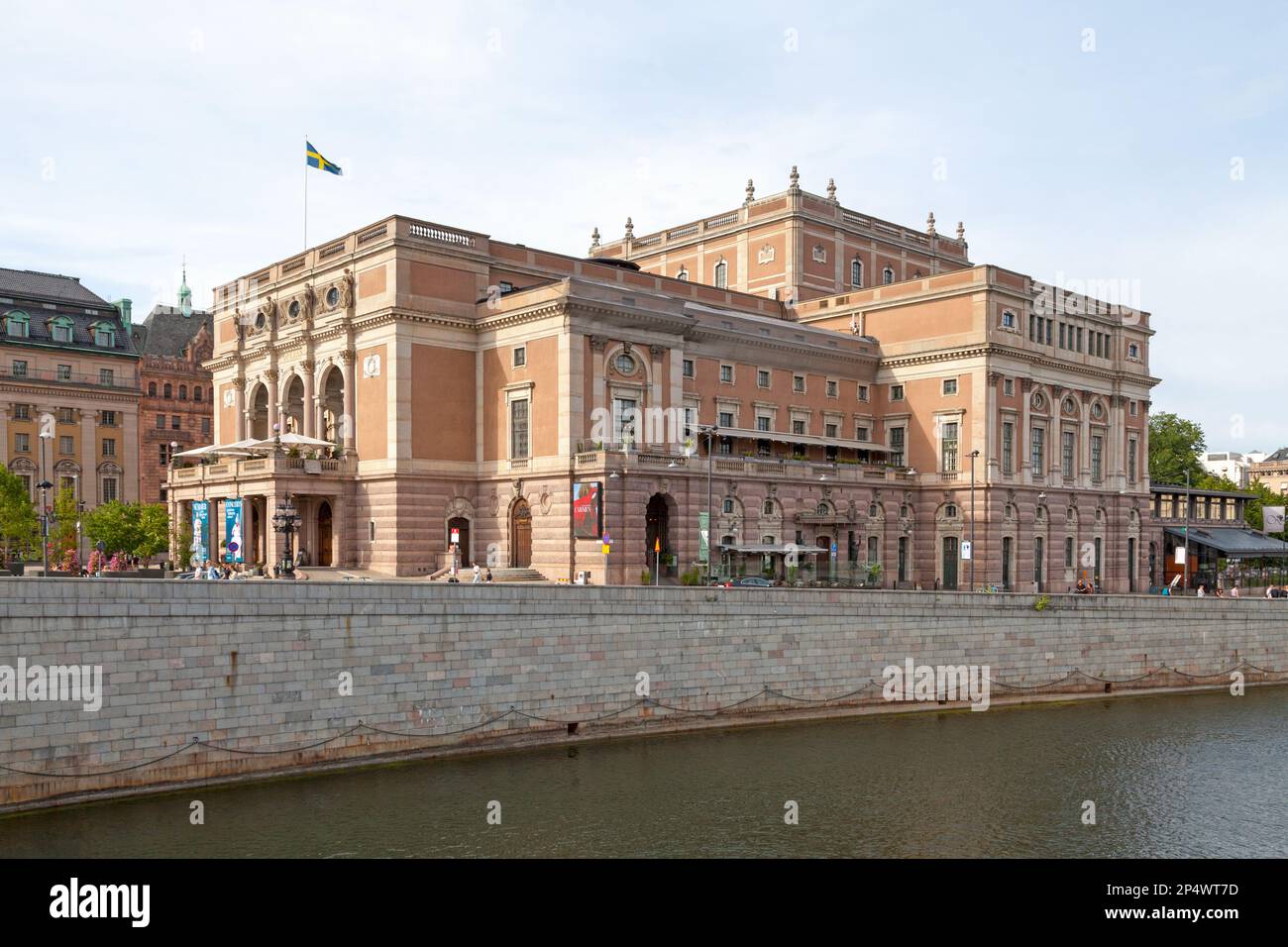 Stockholm, Sweden - June 22 2019: The Royal Swedish Opera (Swedish ...