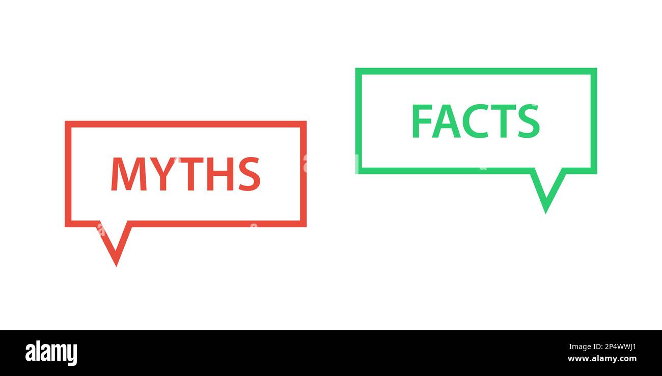 myths vs facts icon speech bubbles Stock Vector Image & Art - Alamy myths vs facts icon speech bubbles Stock Vector Image & Art - Alamy