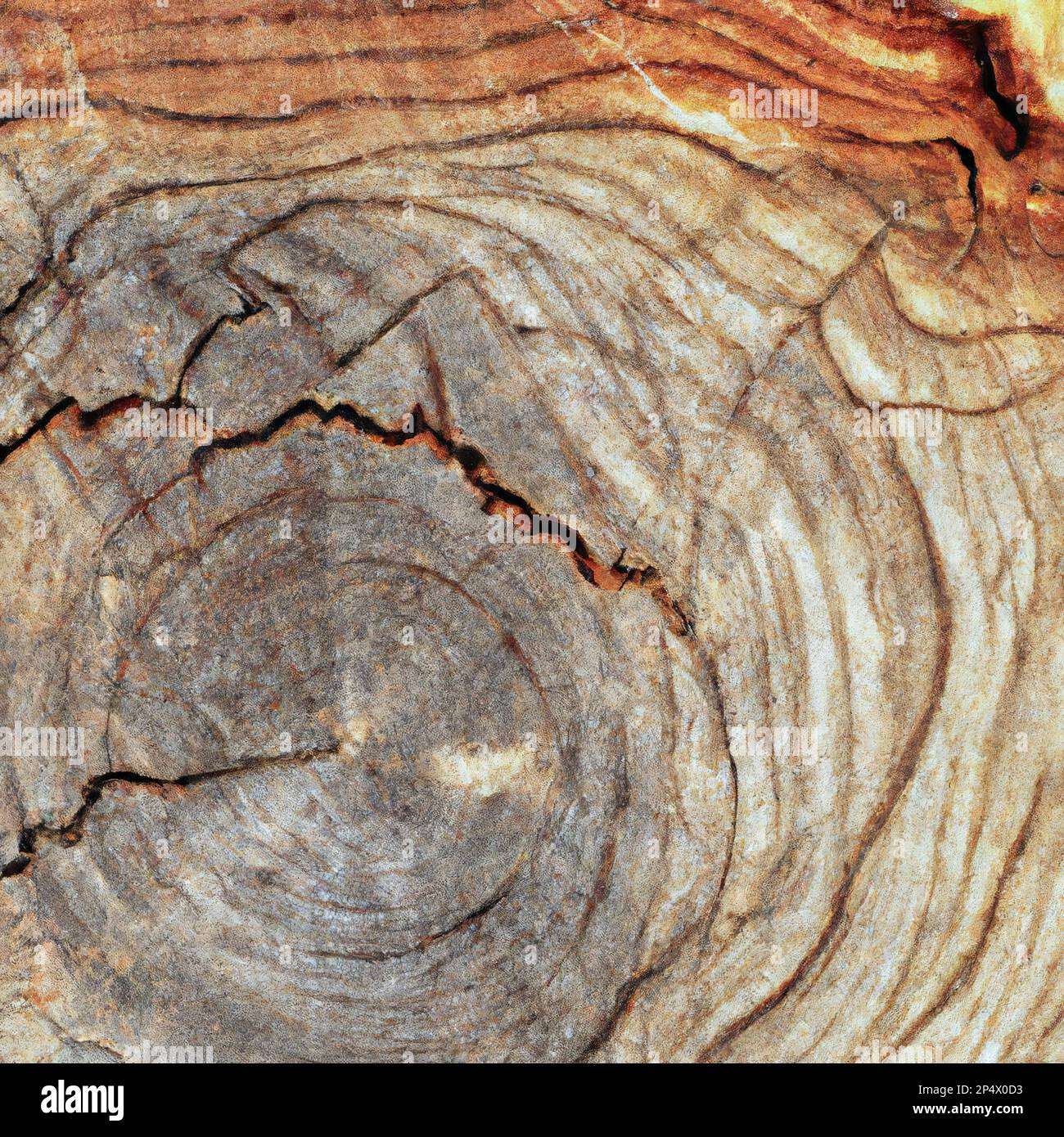 texture cut of old wood transverse Stock Photo - Alamy