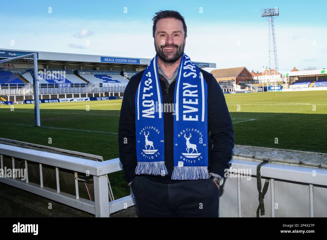 Darren Kelly after his appointment as the Hartlepool United Sporting ...