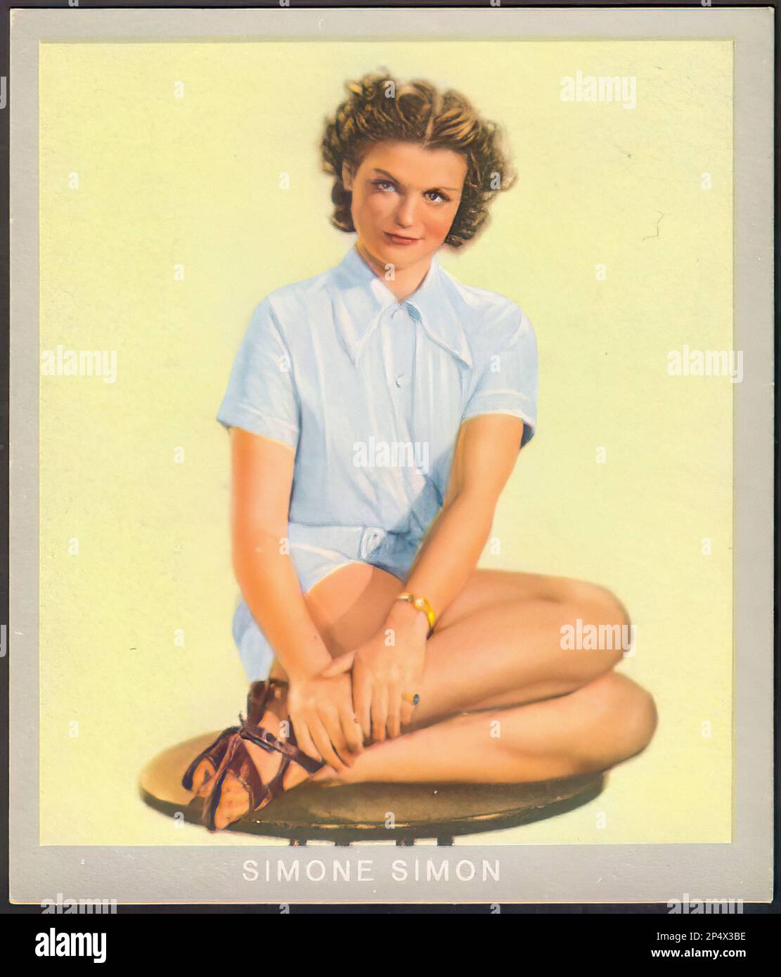 Simone simon portrait hi-res stock photography and images - Alamy