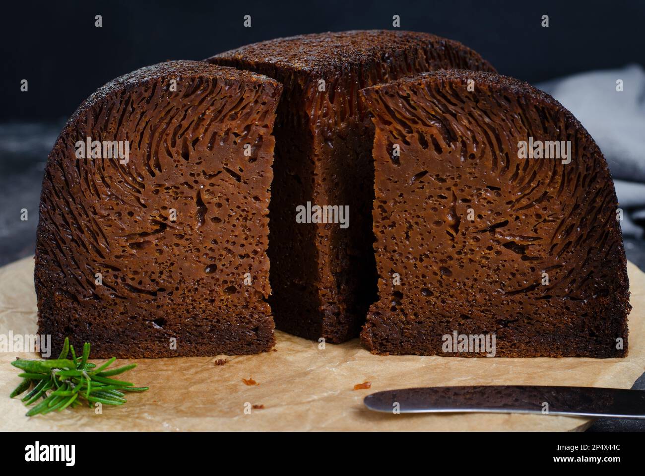 Baba Neagra, Black Baba, Traditional Moldavian Dessert, also known in ...