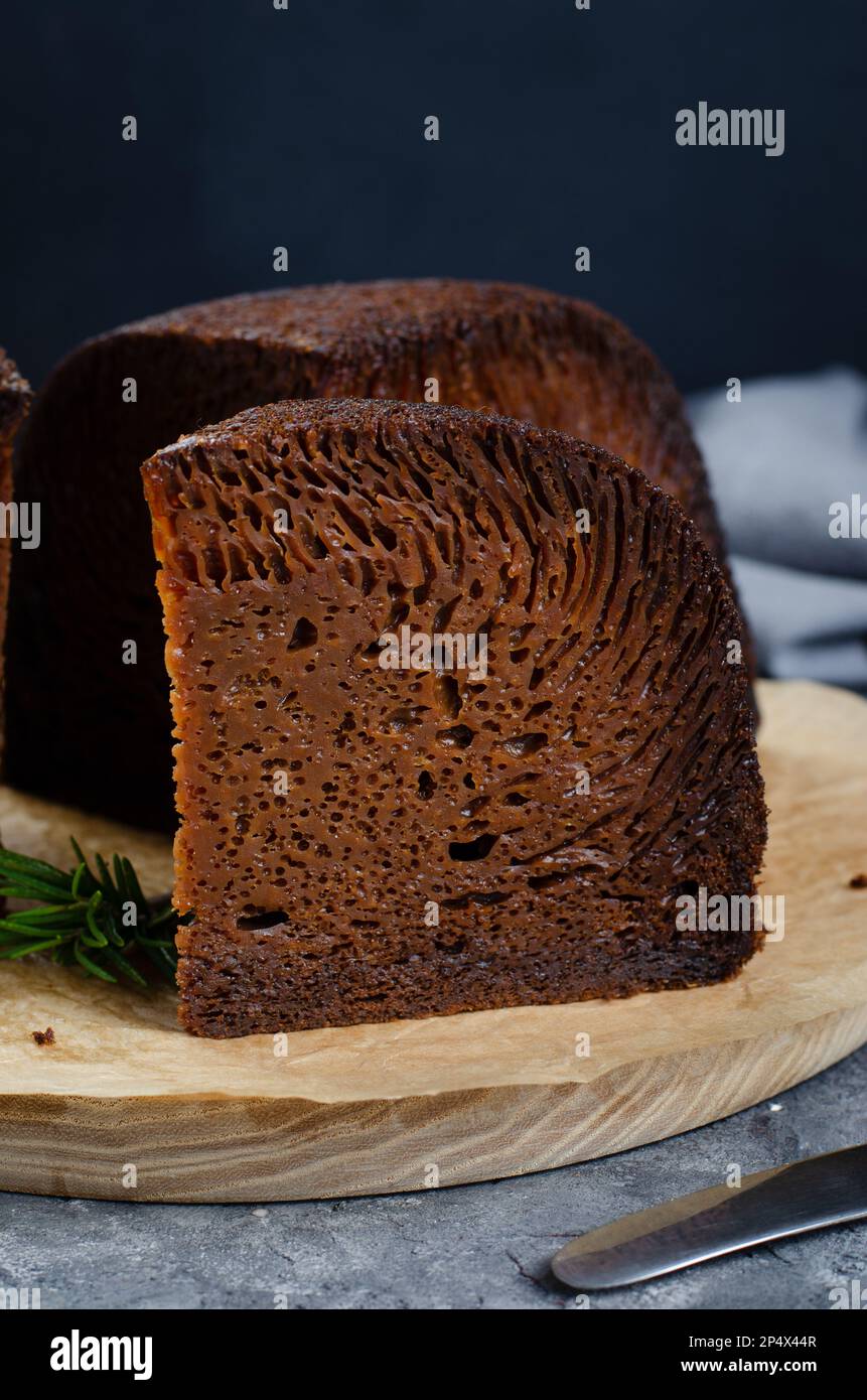 Baba Neagra, Black Baba, Traditional Moldavian Dessert, also known in ...