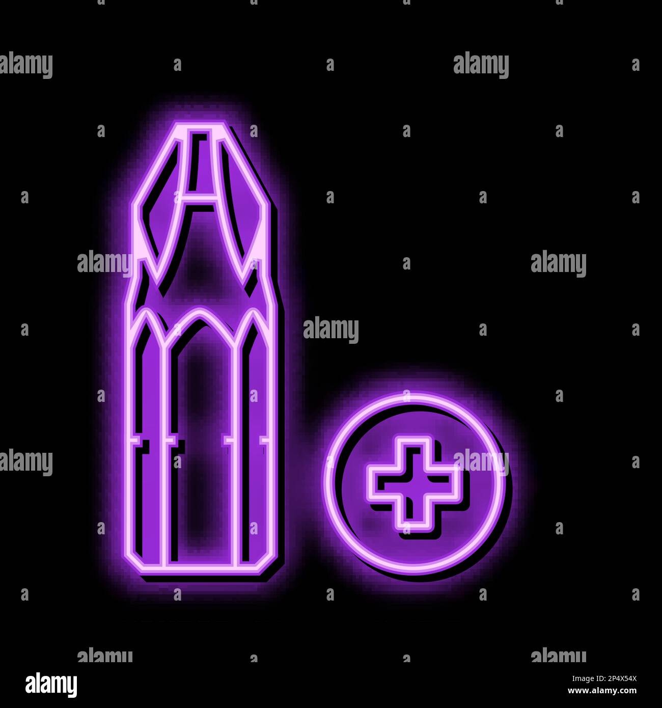 Drill head machine Stock Vector Images - Alamy