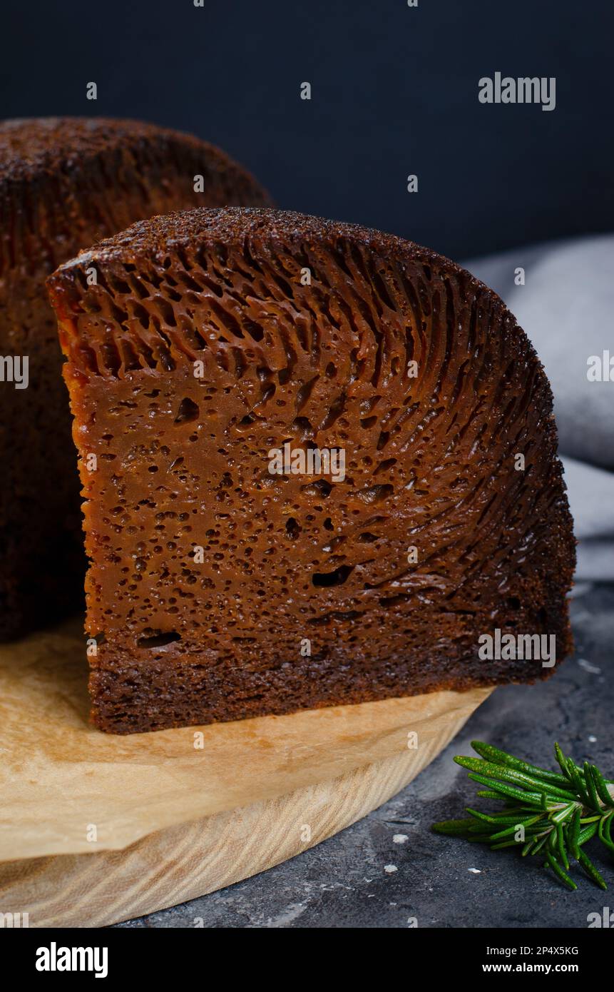 Baba Neagra, Black Baba, Traditional Moldavian Dessert, also known in ...