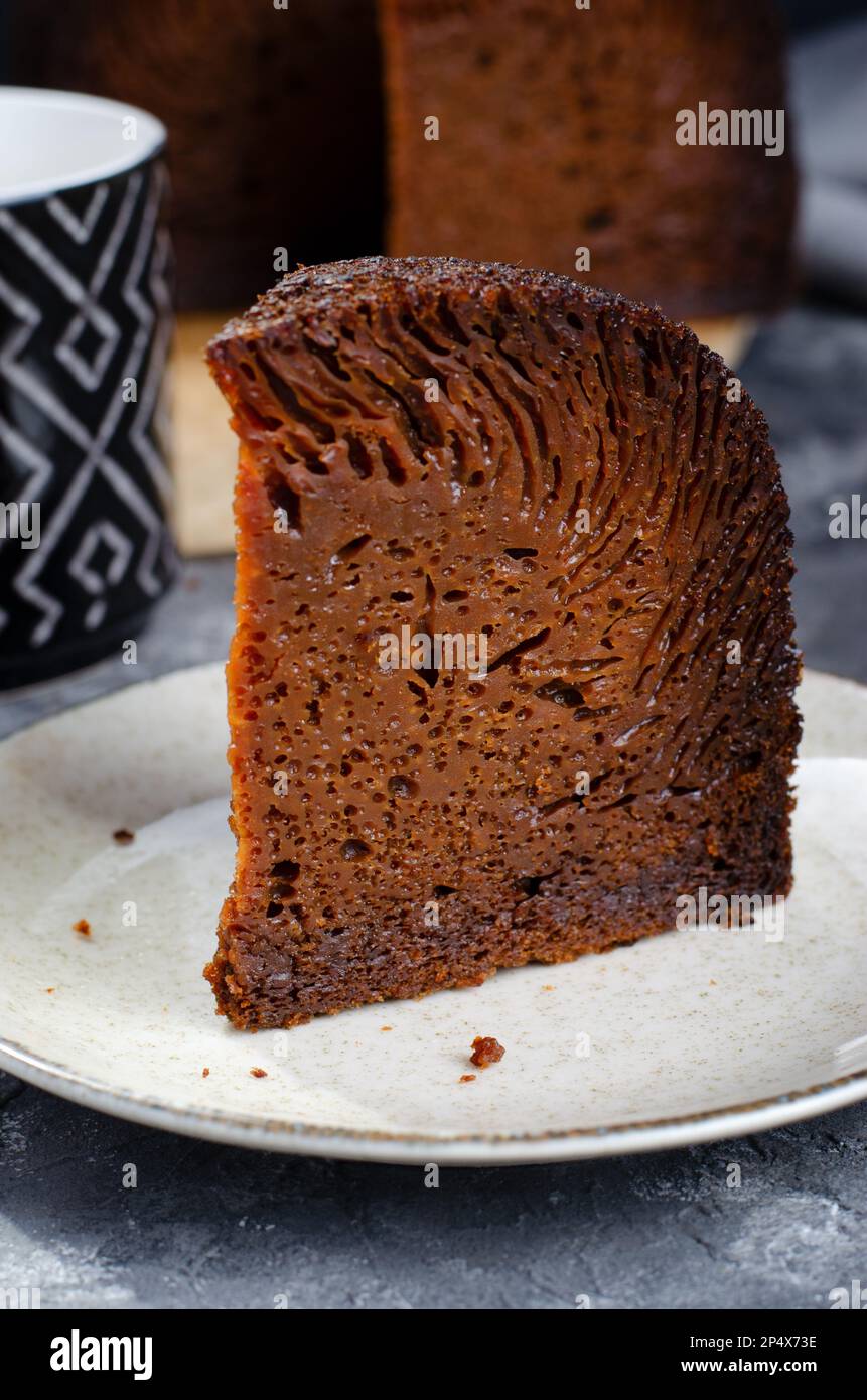 Baba Neagra, Black Baba, Traditional Moldavian Dessert, also known in ...