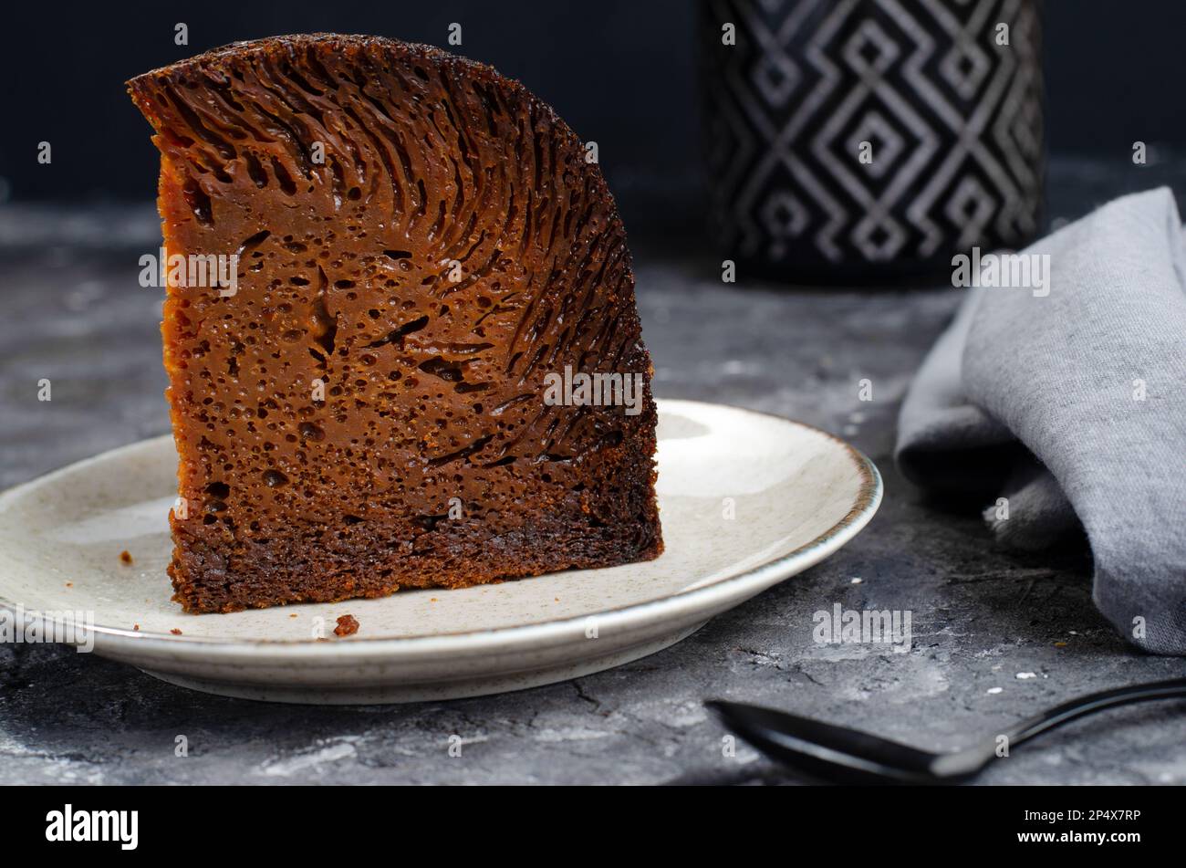 Baba Neagra, Black Baba, Traditional Moldavian Dessert, also known in ...