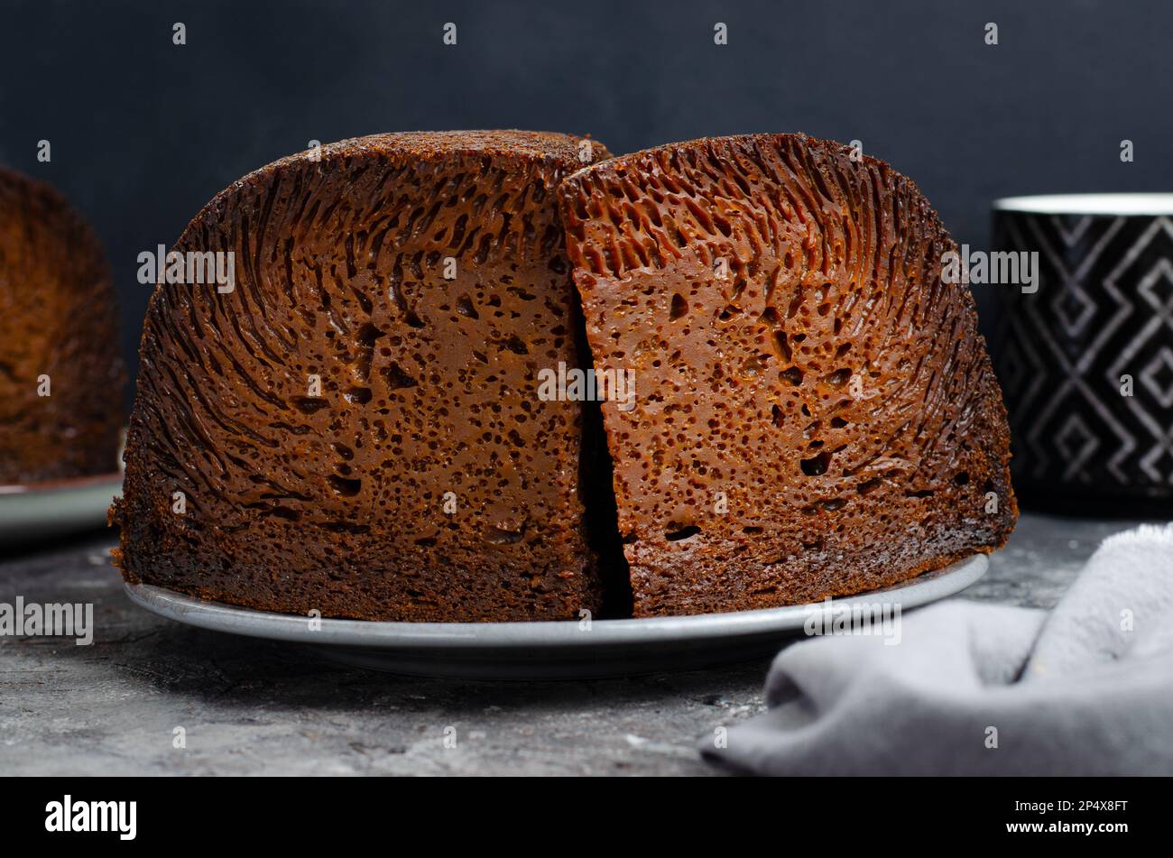 Baba Neagra, Black Baba, Traditional Moldavian Dessert, also known in ...