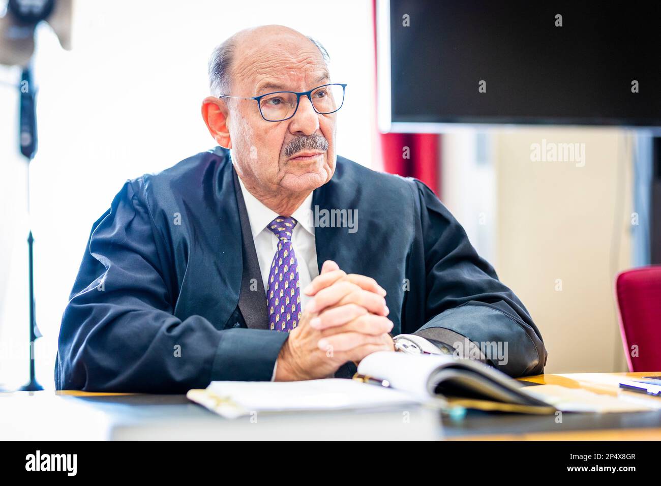 Hanover, Germany. 06th Mar, 2023. Michael Fürst, lawyer for the victim ...