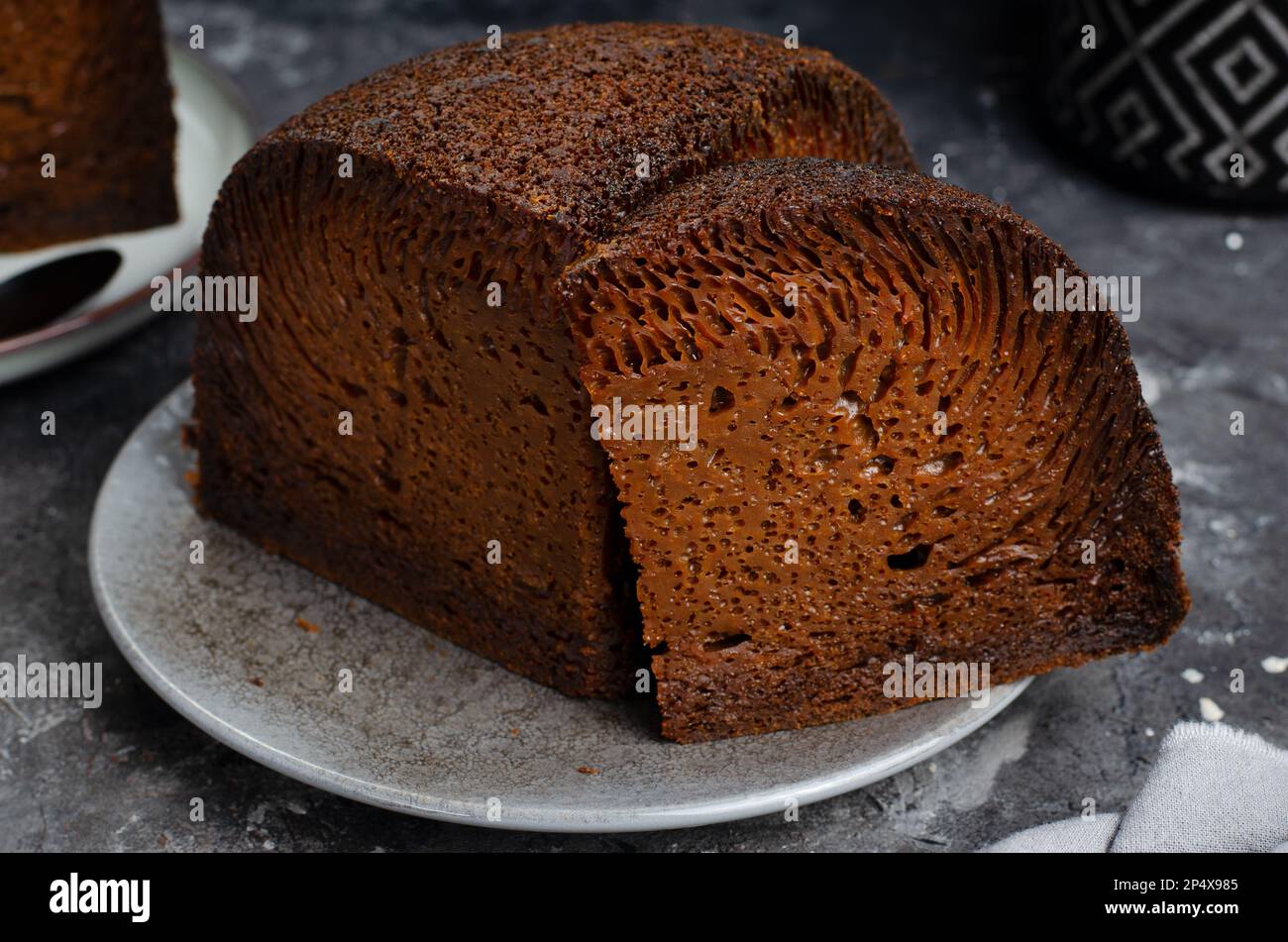 Baba Neagra, Black Baba, Traditional Moldavian Dessert, also known in ...