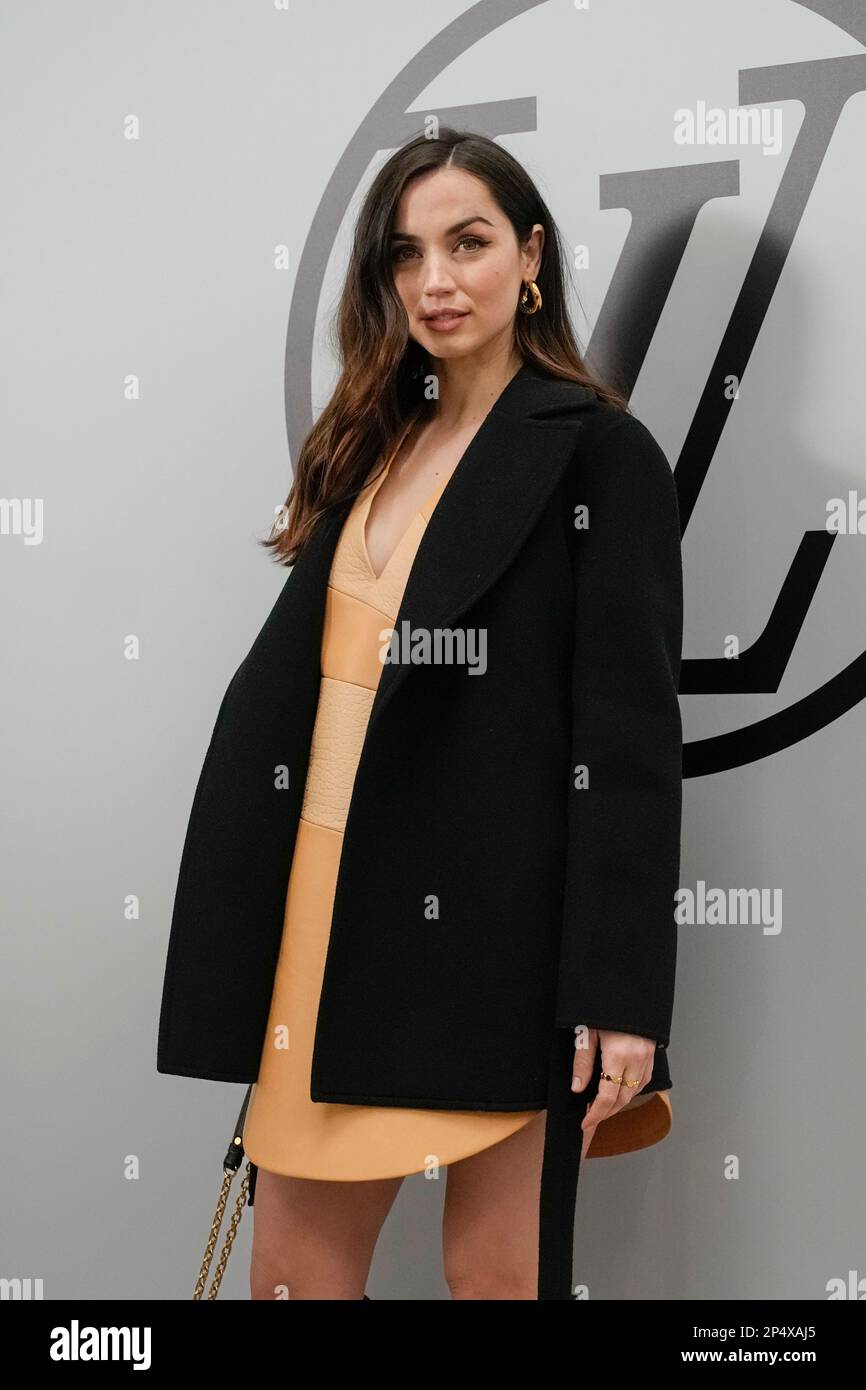 Ana de Armas attends the Louis Vuitton Fall/Winter 2023-2024 ready-to ...
