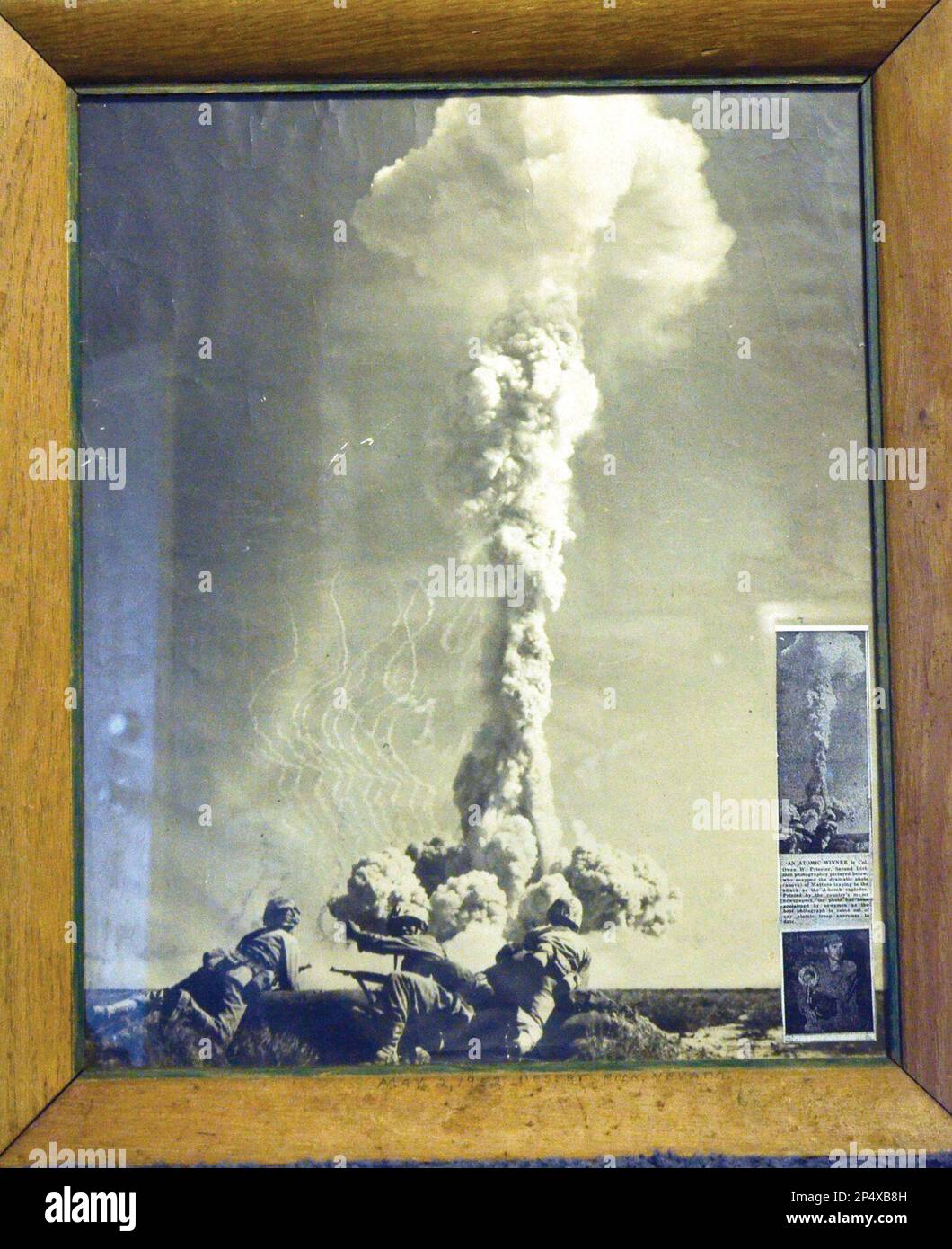 Owen Priester's 1952 picture of an atomic bomb explosion has been ...