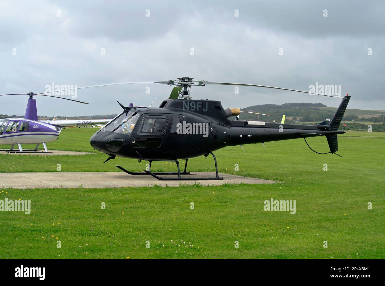 An Aerospatiale AS 350B3 Ecureuil helicopter at Brighton City Airport ...