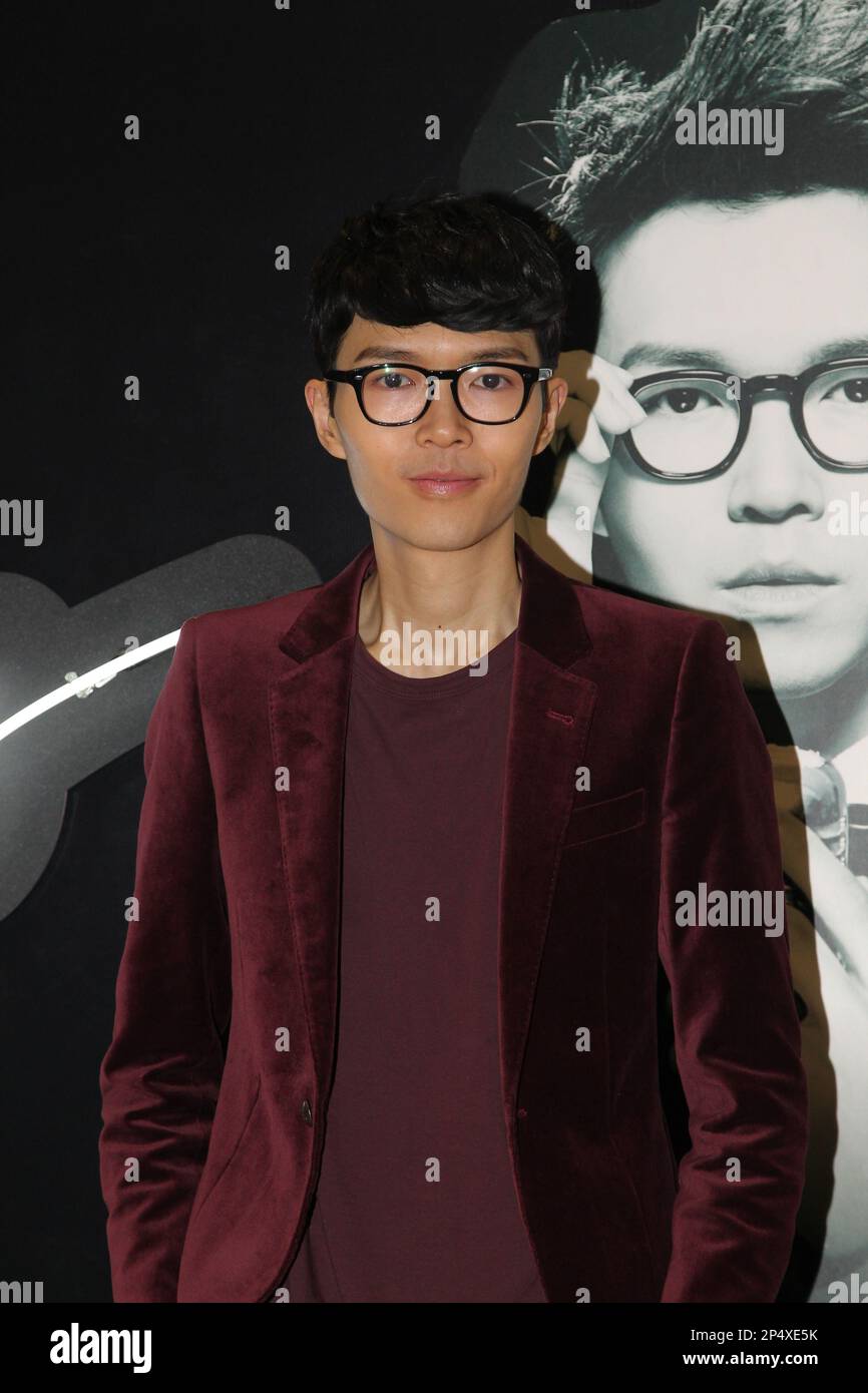Singer Khalil Fong at press conference after his concert at Coliseum in ...